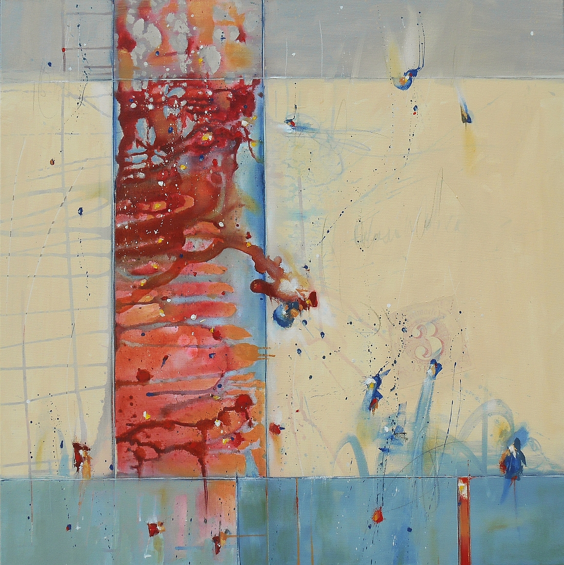 The Brightness of Air – Contemporary Abstract Art by Cynthia Ligeros