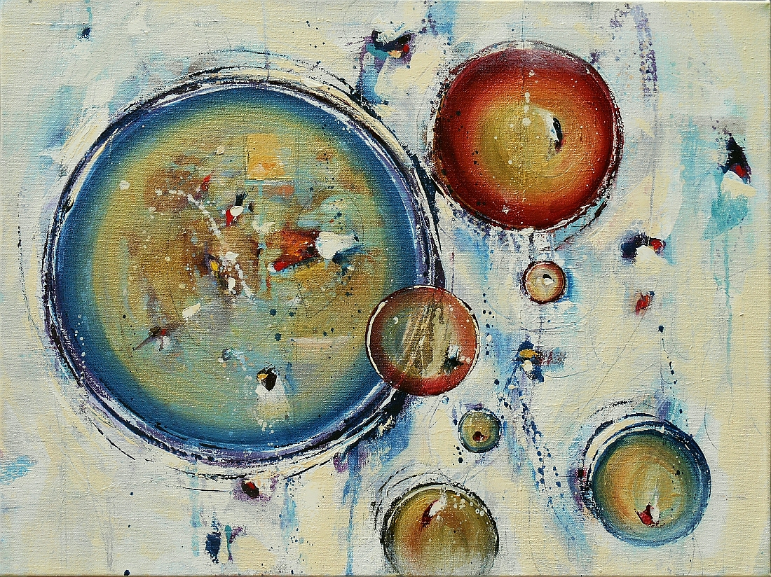 See Through To You – Contemporary Abstract Art by Cynthia Ligeros