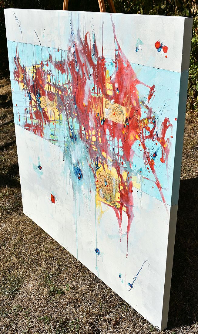 Breaking Free – Contemporary Abstract Art by Cynthia Ligeros